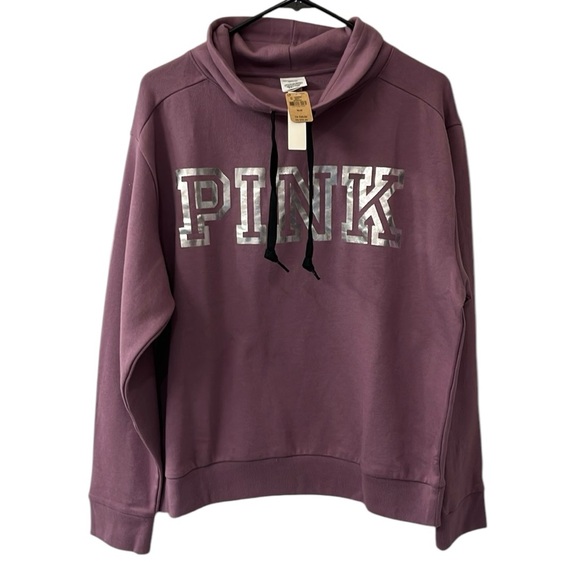 PINK Victoria's Secret | Tops | Nwt Pink By Victorias Secret Plum Cowl ...